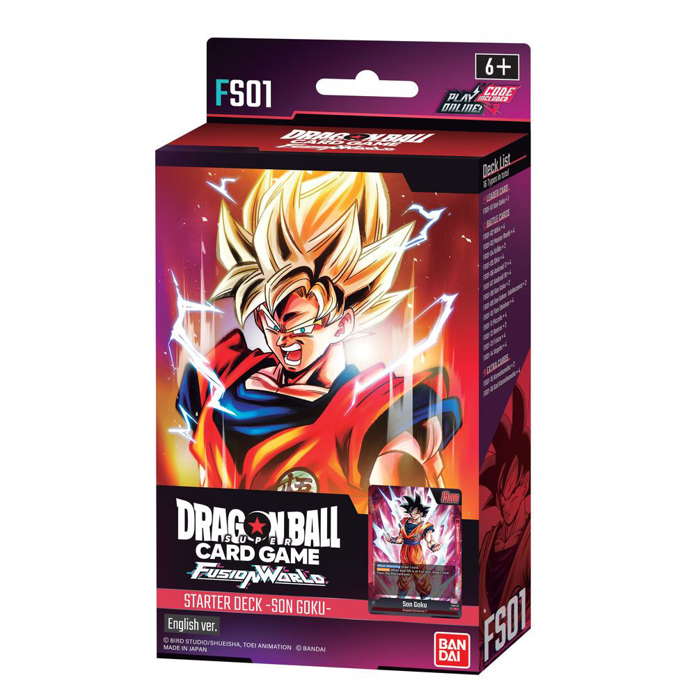 DBS TCG: Fusion World Starter Deck 02 - Goku (FS02) – AO Geek Store