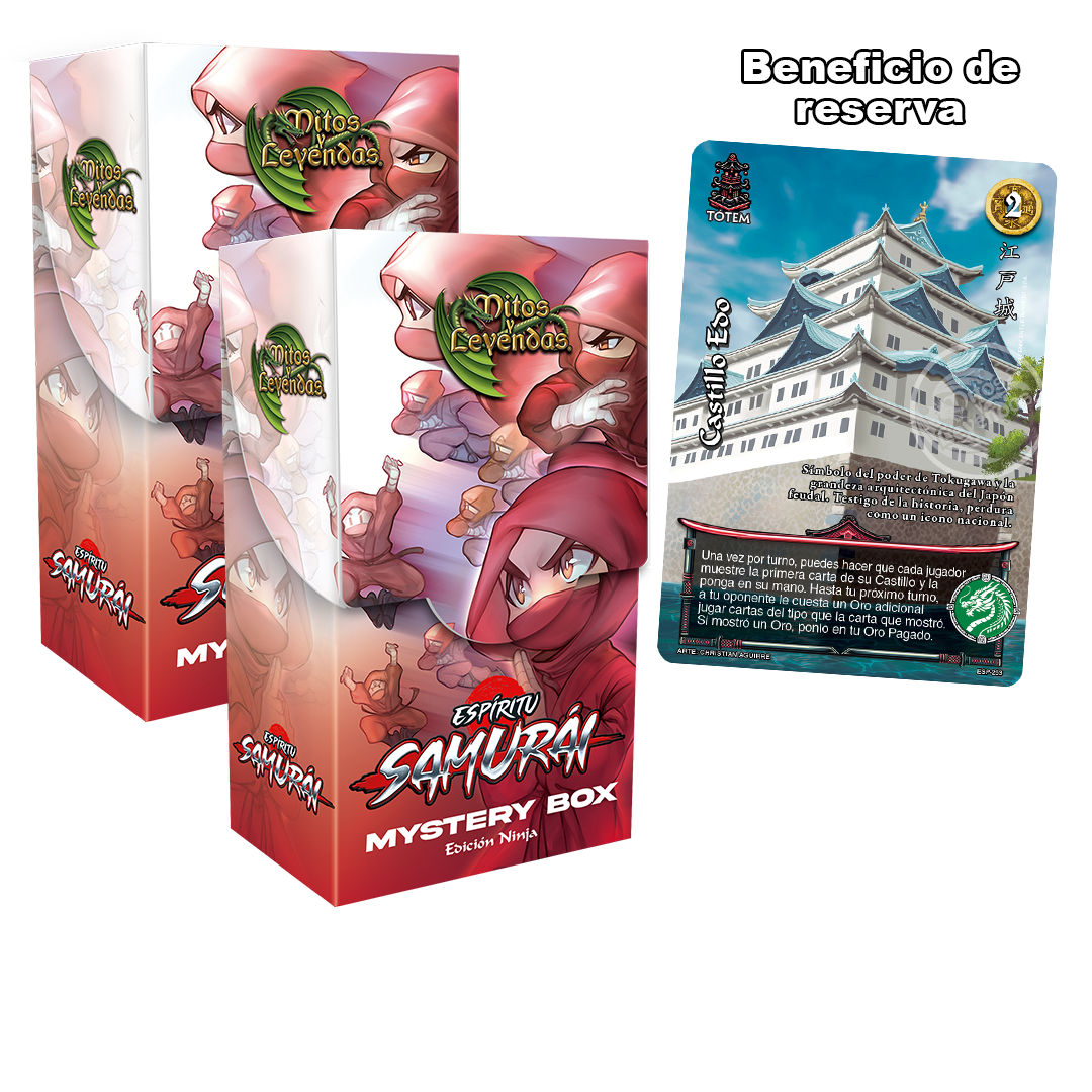 X2 Mystery Box Edicion Ninja: Espiritu Samurai – AO Geek Store