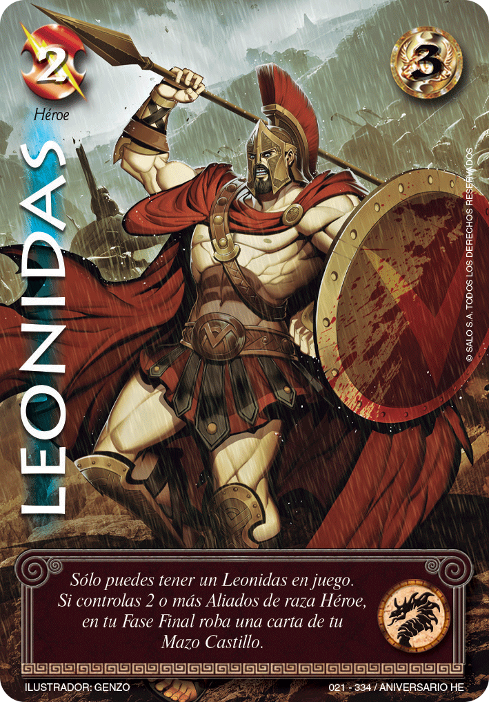 Leonidas Full art – AO Geek Store
