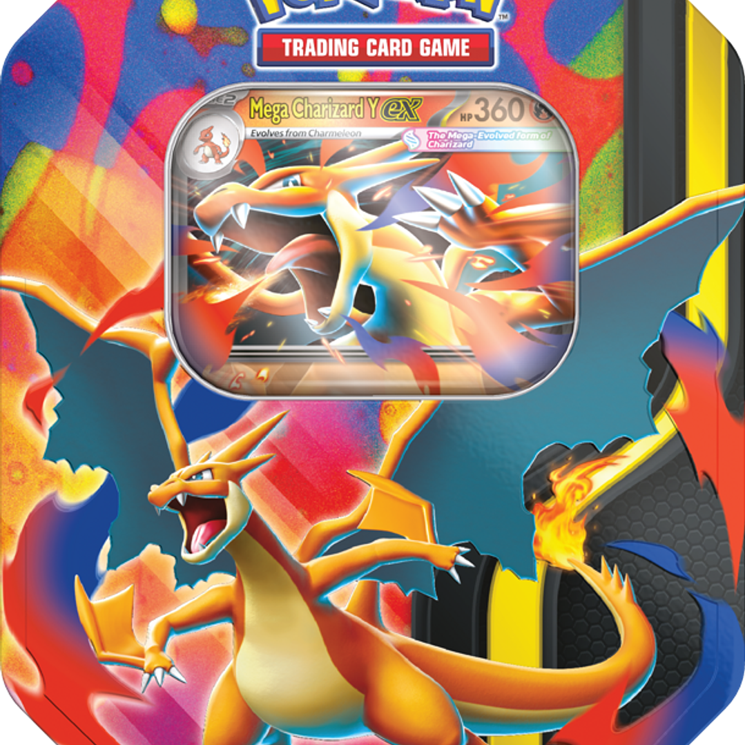 MEGA CHARIZARD Y TIN ENGLISH – AO Geek Store