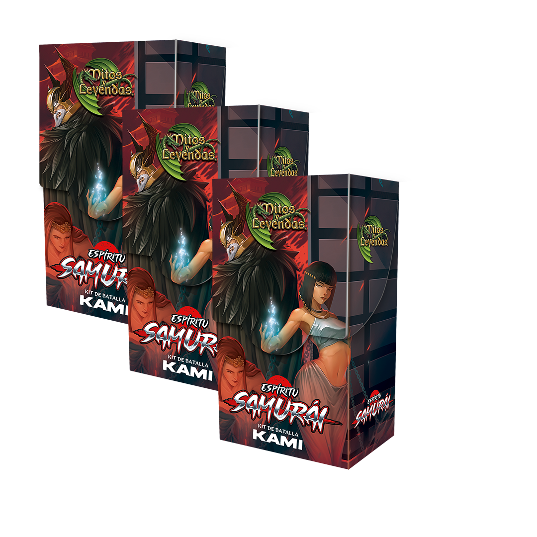 3X Kit De Batalla: Kami – Espiritu Samurai – AO Geek Store
